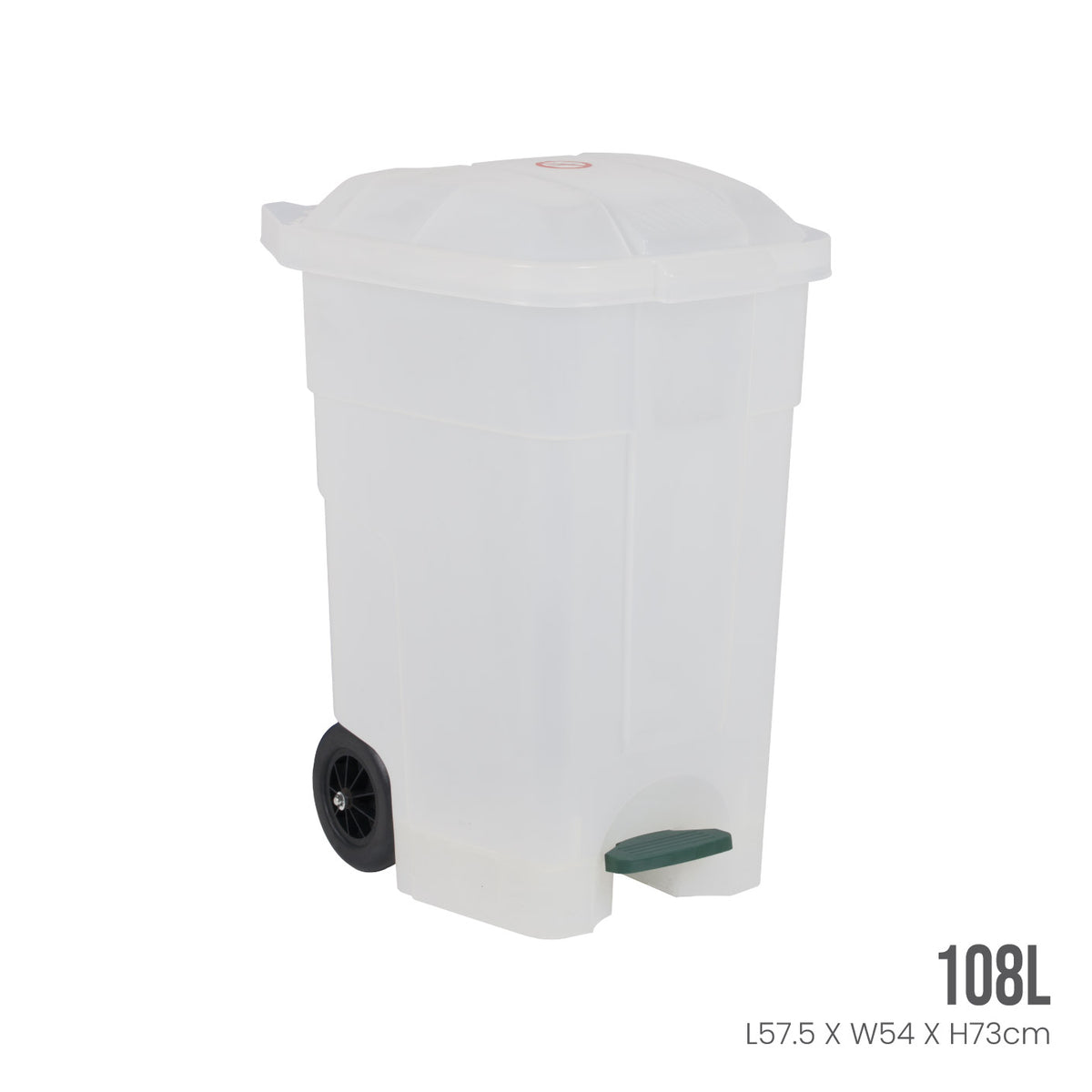 RECYCLE STEP BIN W/WHEELS 108L (1008) | TOYOGO Singapore – TOYOGO ...