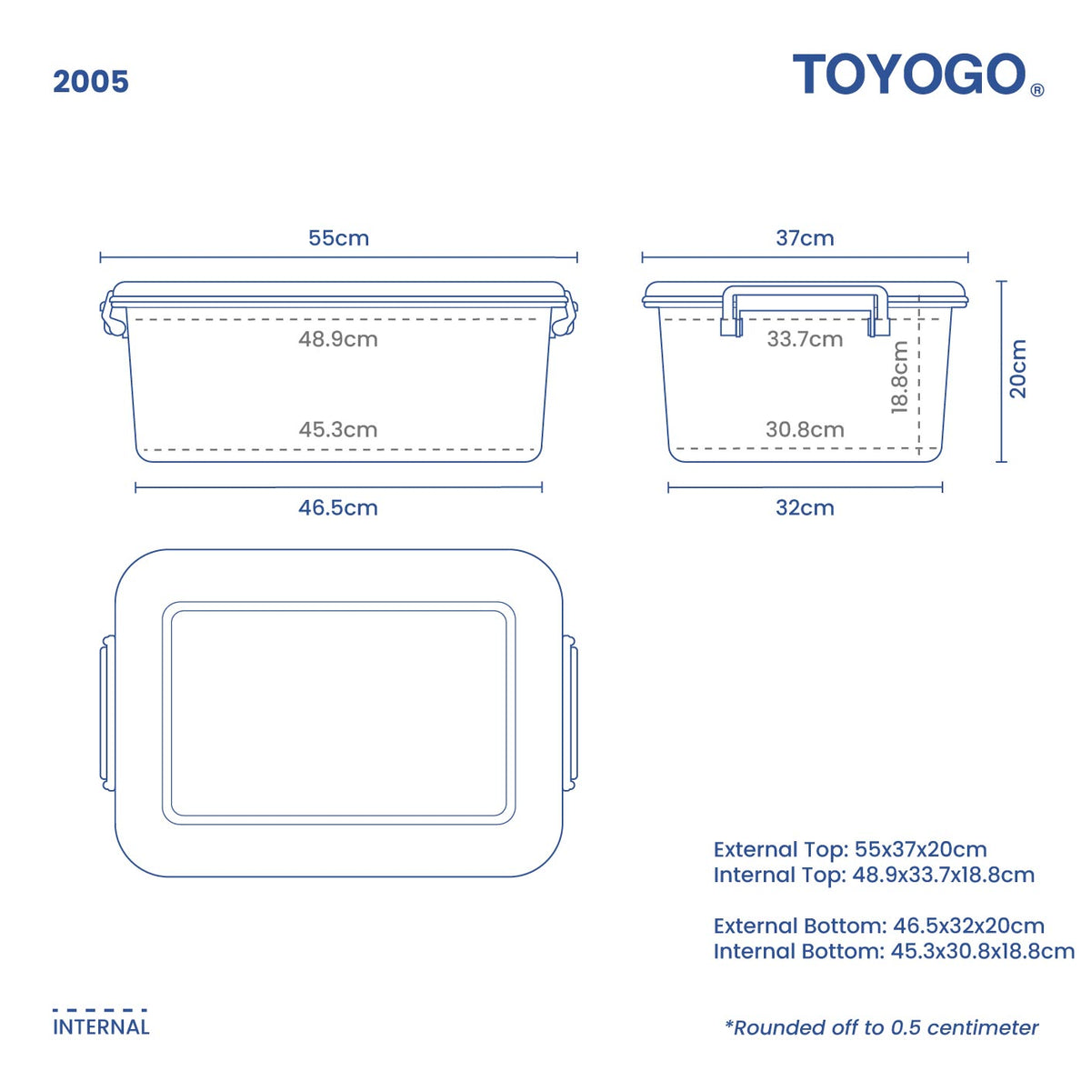 LEGENT STORAGE BOX (2005) | TOYOGO – TOYOGO - CHUAN HENG