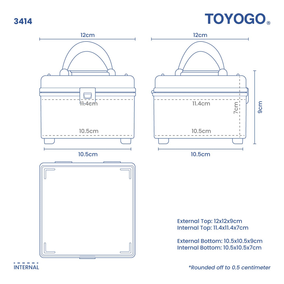 SQ HANDY BOX (3414) | TOYOGO Singapore – TOYOGO - CHUAN HENG