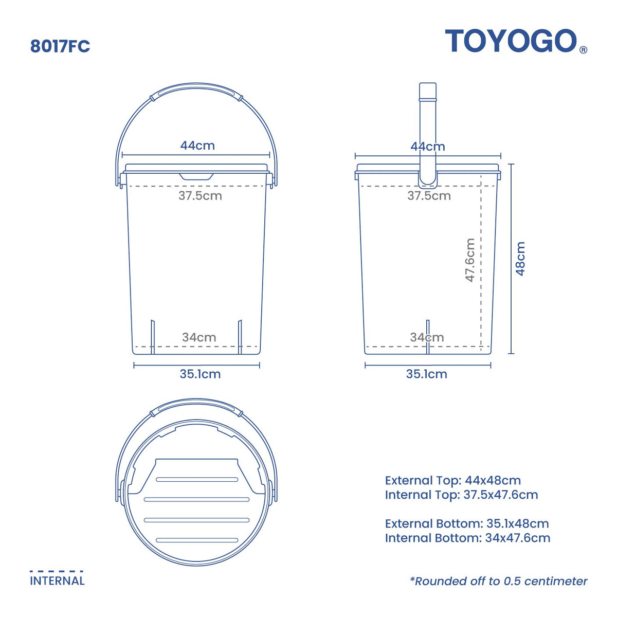 DRINK HAWKER CONTAINER W/LID (8017FC) | TOYOGO Singapore – TOYOGO ...