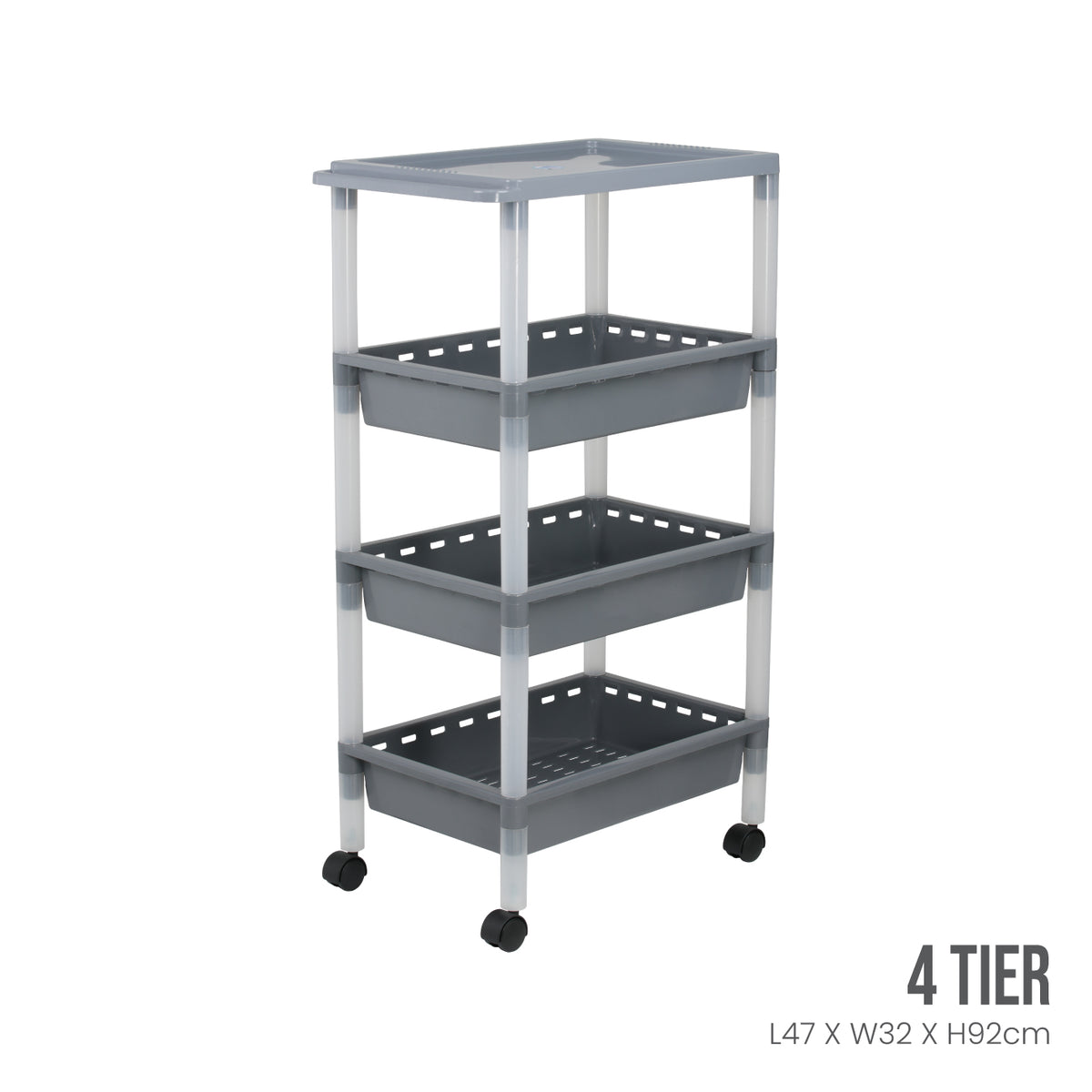 4TIER TIM SUM TROLLEY (885-4) | TOYOGO Singapore – TOYOGO - CHUAN HENG