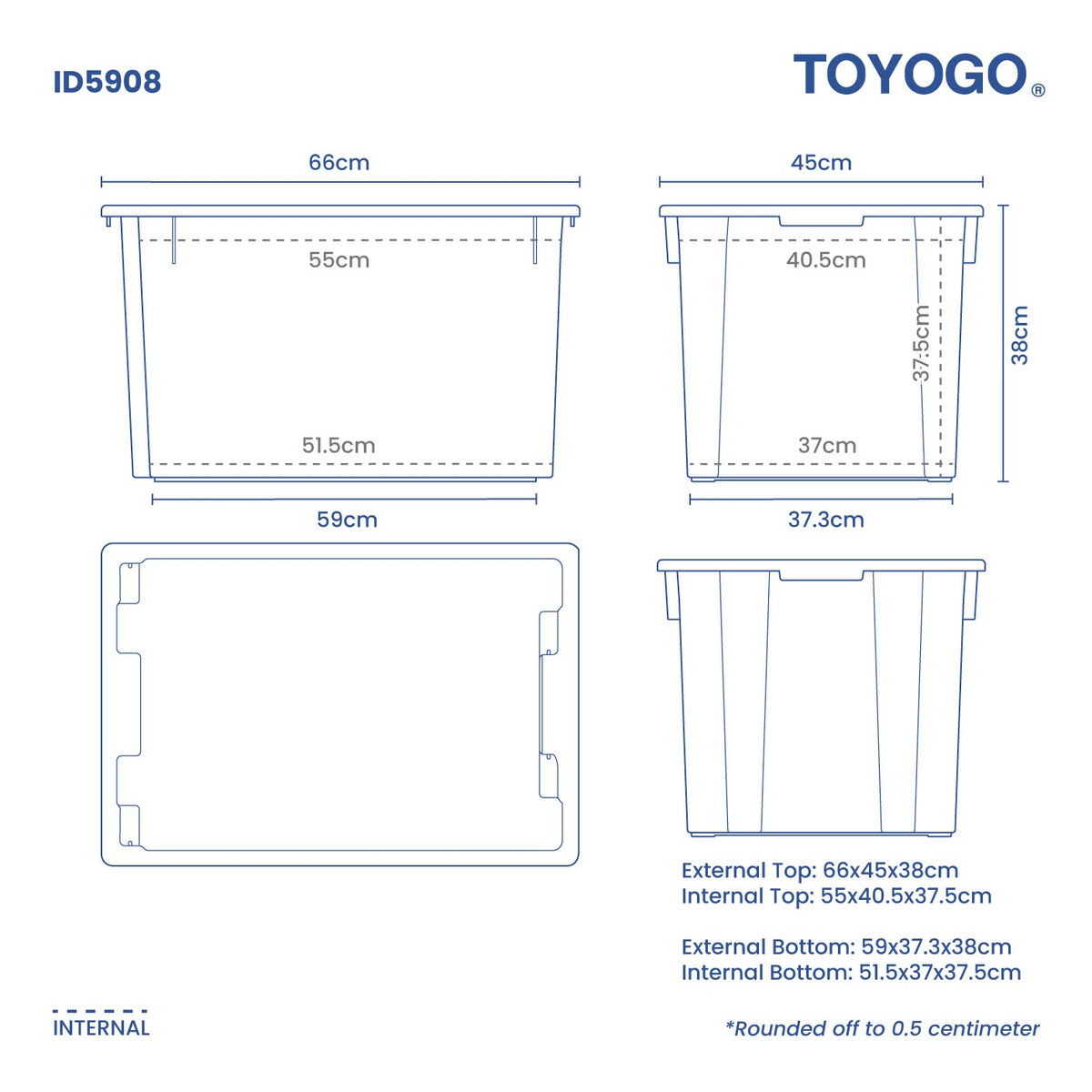 INDUSTRIAL CONTAINER (ID5908) | TOYOGO Singapore – TOYOGO - CHUAN HENG